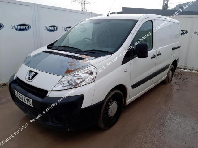 VF3XS9HUCAZ040419, 2010 Peugeot Expert Pro on Copart UK